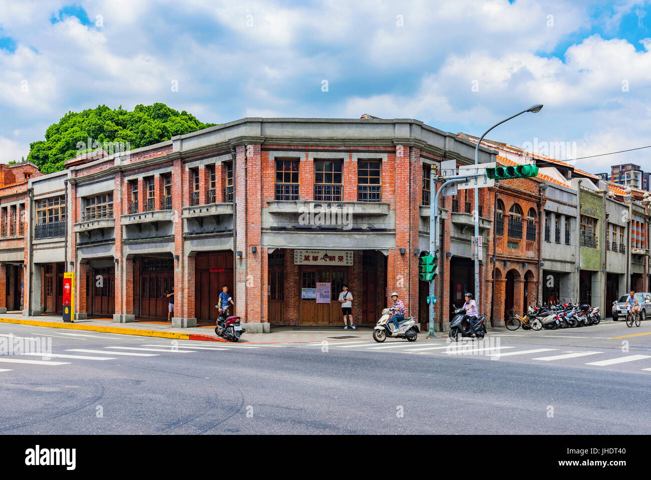 TAIPEI, TAIWAN - JUNE 26: This is Bopiliao historical block. It is a ...