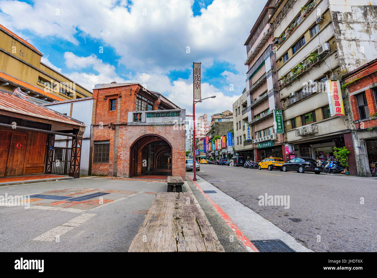 TAIPEI, TAIWAN - JUNE 26: This is Bopiliao historical block. It is a ...