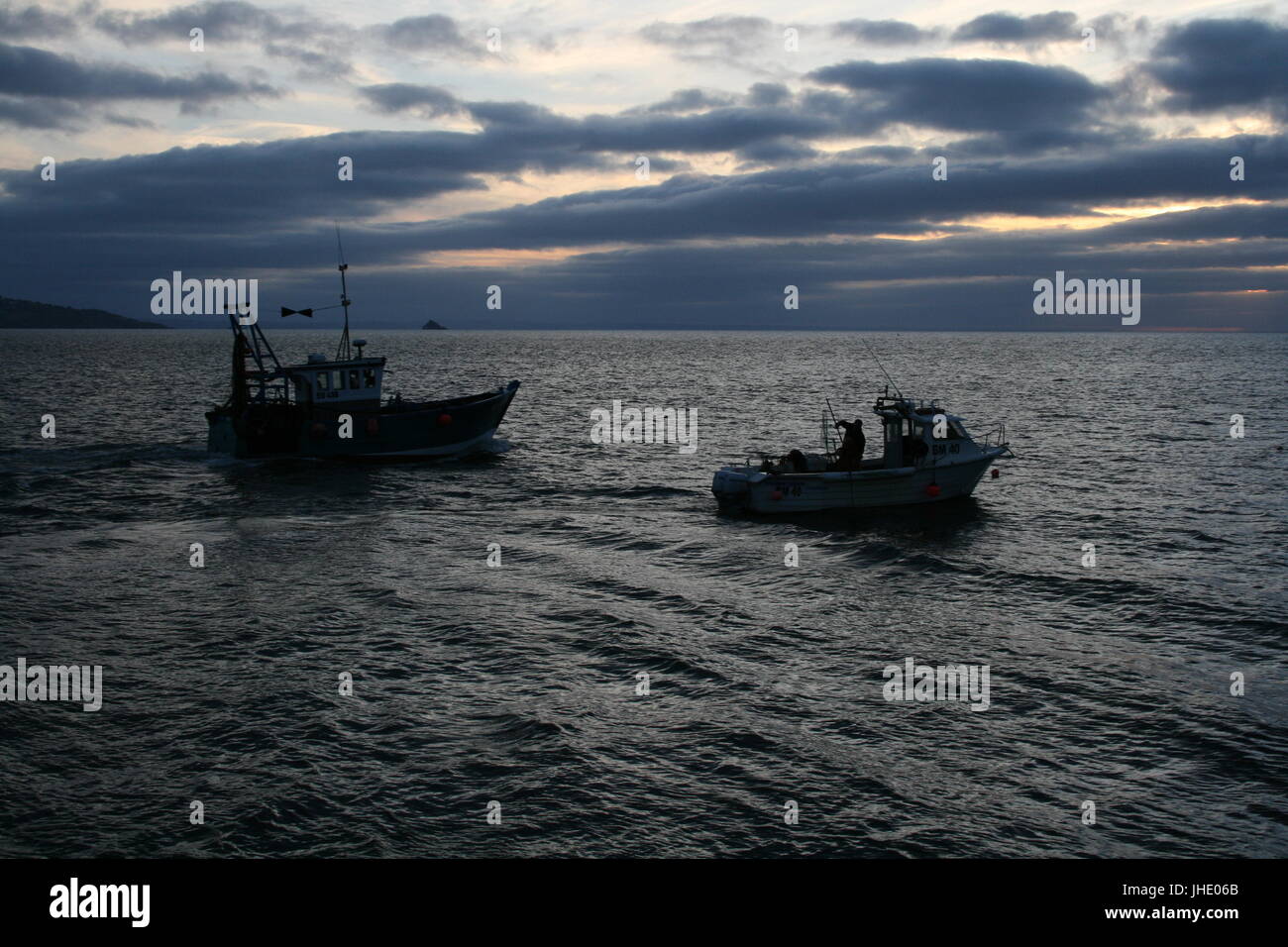 British fishing boats hi-res stock photography and images - Alamy