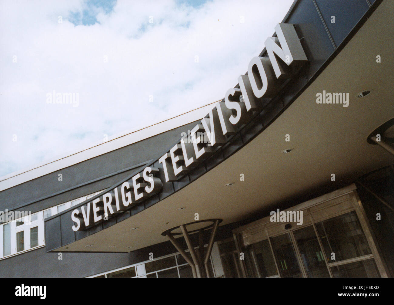 SWEDISH TELEVISION head office in Stockholm 2001 Stock Photo - Alamy