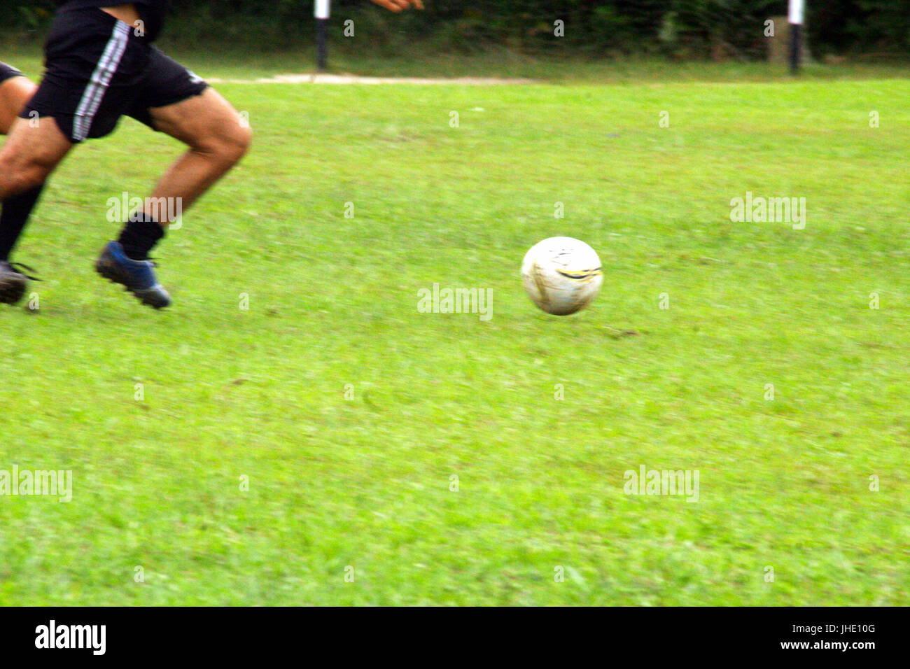 Ball, Goal, Field, Net, Player, Belém, Pará, Brazil Stock Photo - Alamy