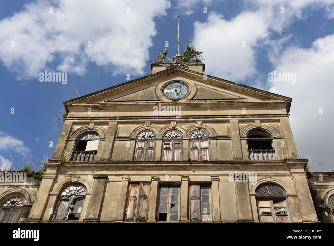 Old Customs House Bangkok Stock Photo - Alamy