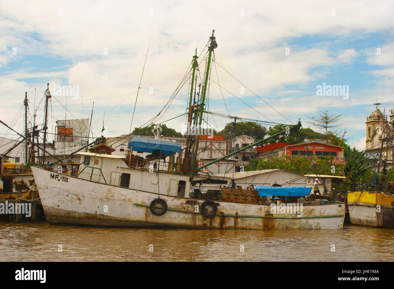 Boat, Belém, Pará, Brazil Stock Photo - Alamy