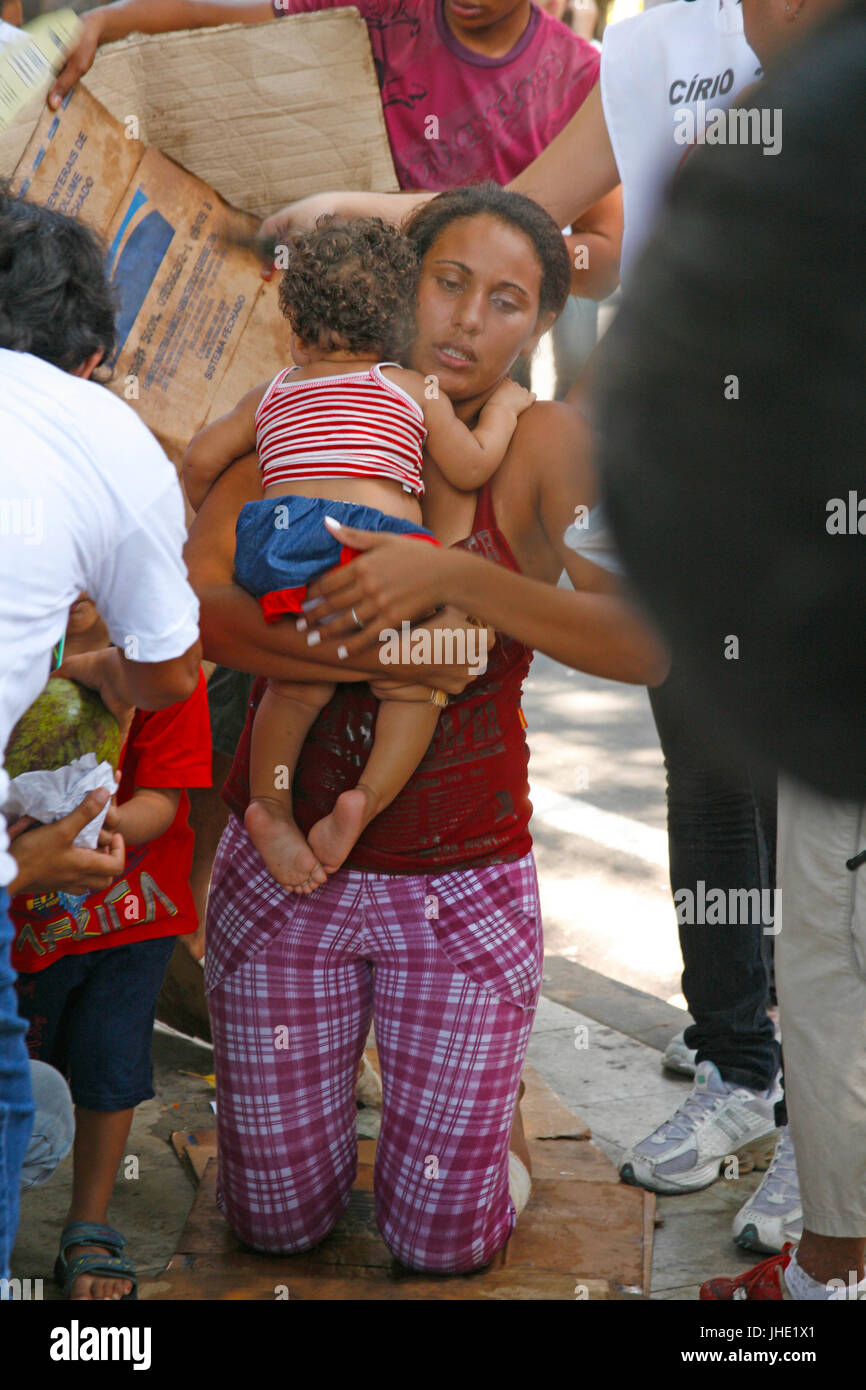 Woman Crawling, Belém, Pará, Brazil Stock Photo - Alamy