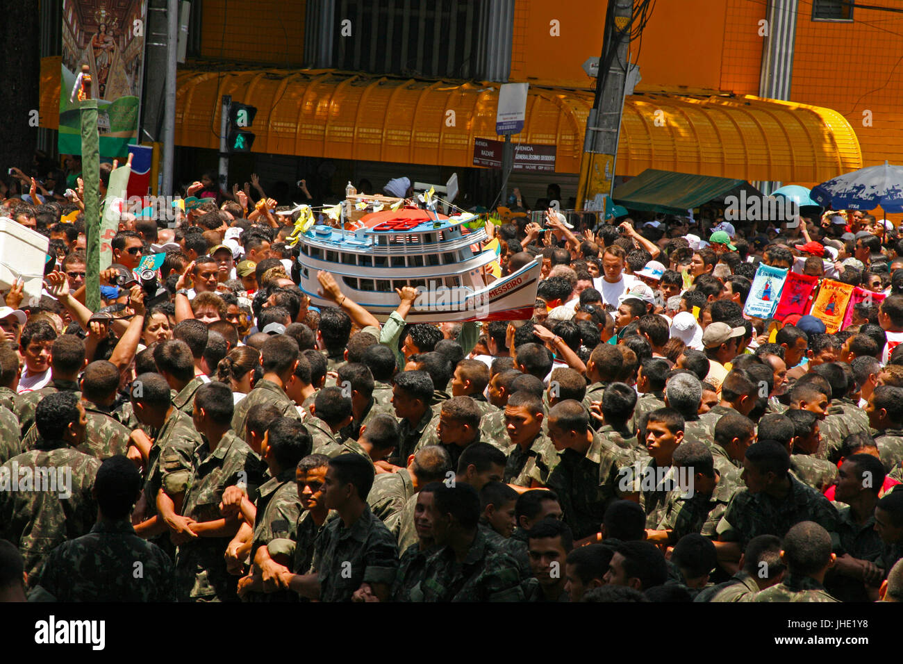 Crowd, Belém, Pará, Brazil Stock Photo - Alamy