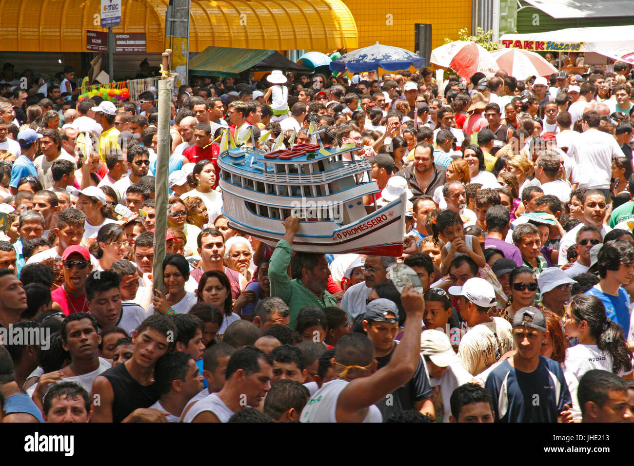 Crowd, Belém, Pará, Brazil Stock Photo - Alamy