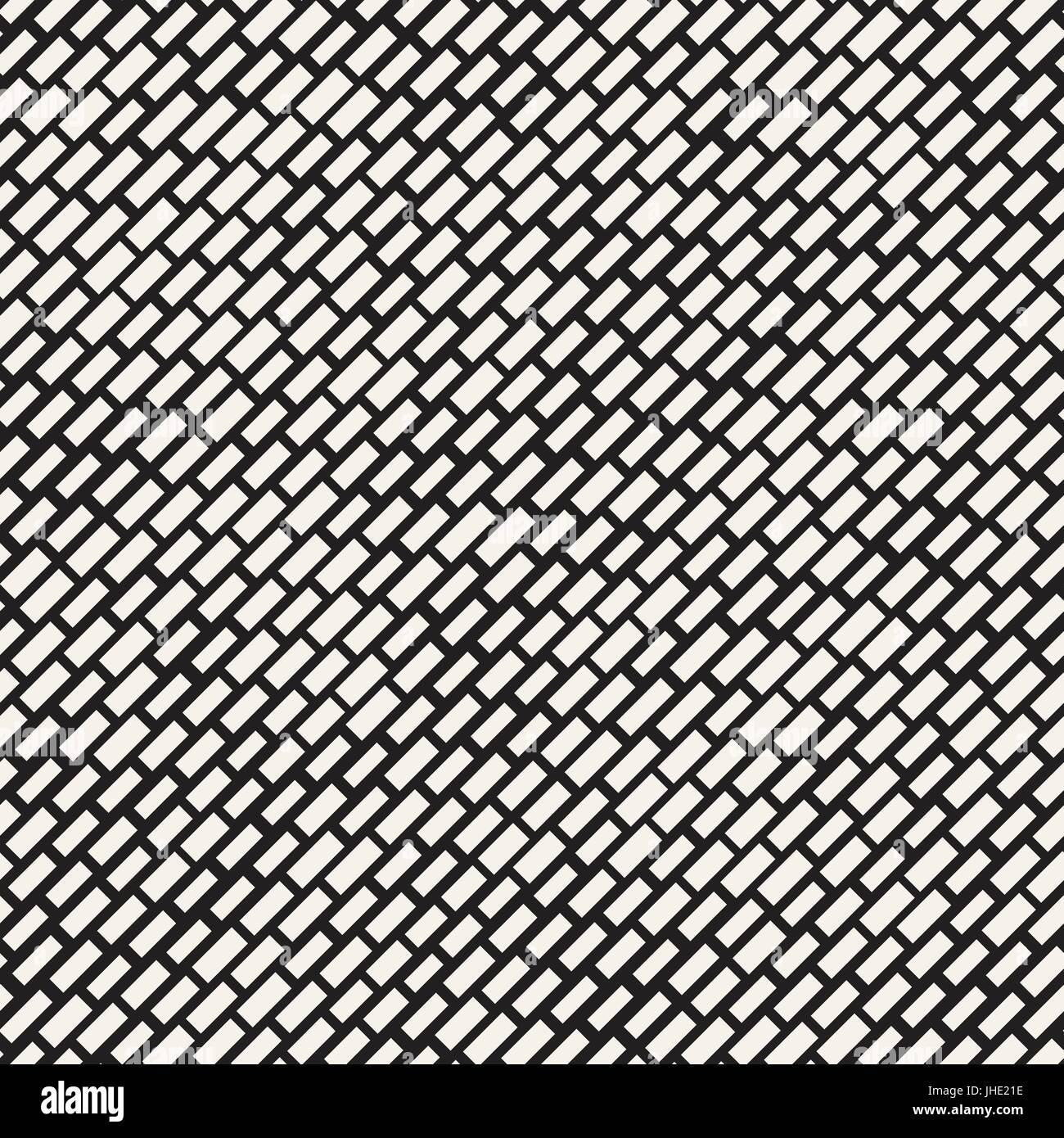 Black and White Irregular Dashed Lines Pattern. Modern Abstract Vector ...