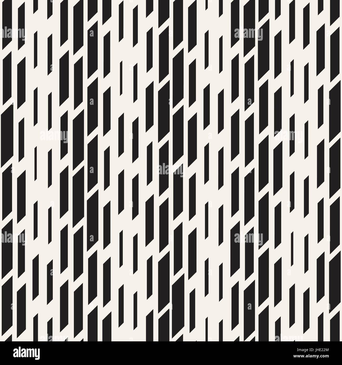 Black and White Irregular Dashed Lines Pattern. Modern Abstract Vector ...