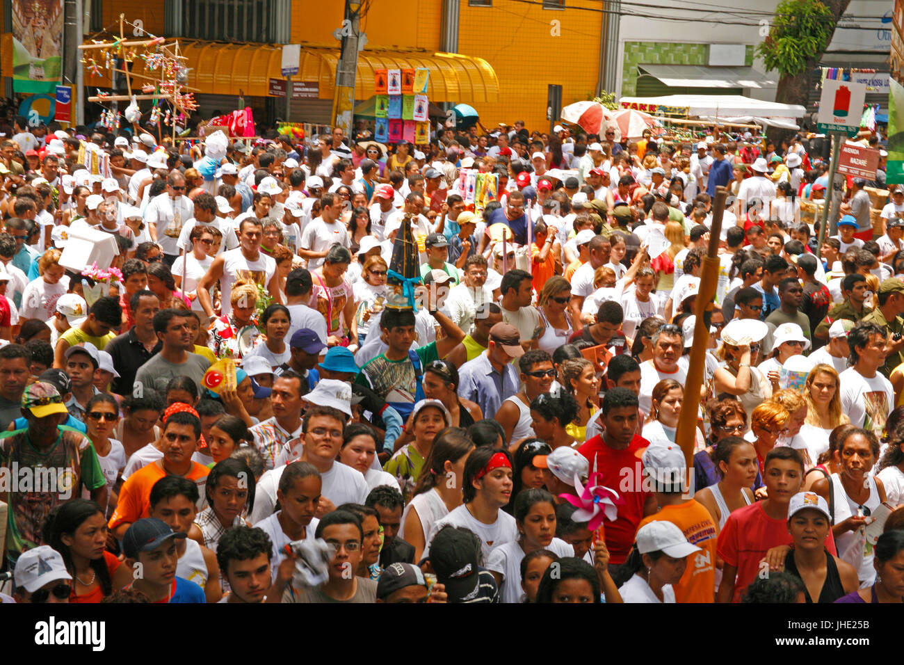 Crowd, Belém, Pará, Brazil Stock Photo - Alamy