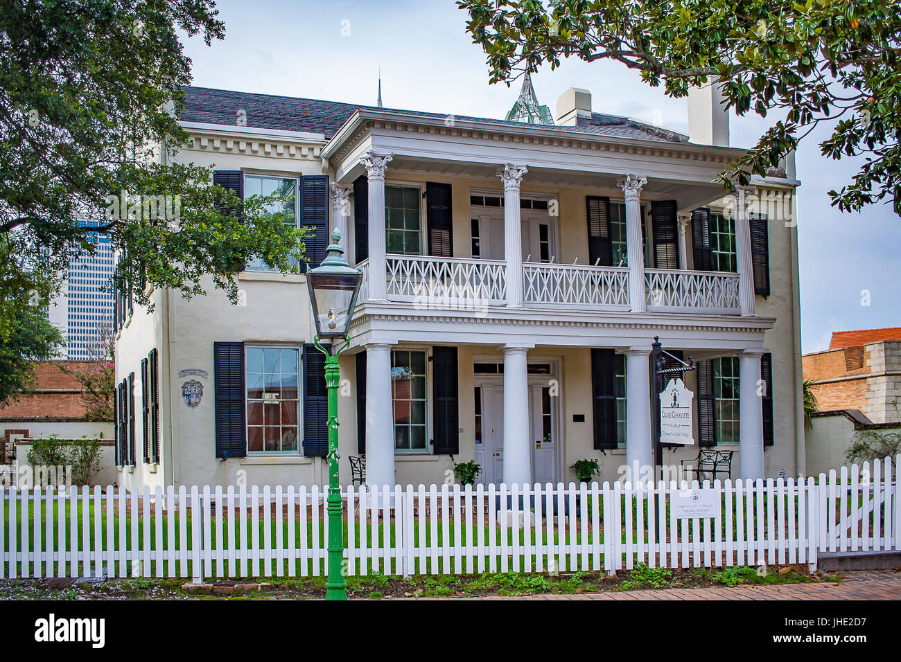 Conde charlotte museum house hi-res stock photography and images - Alamy