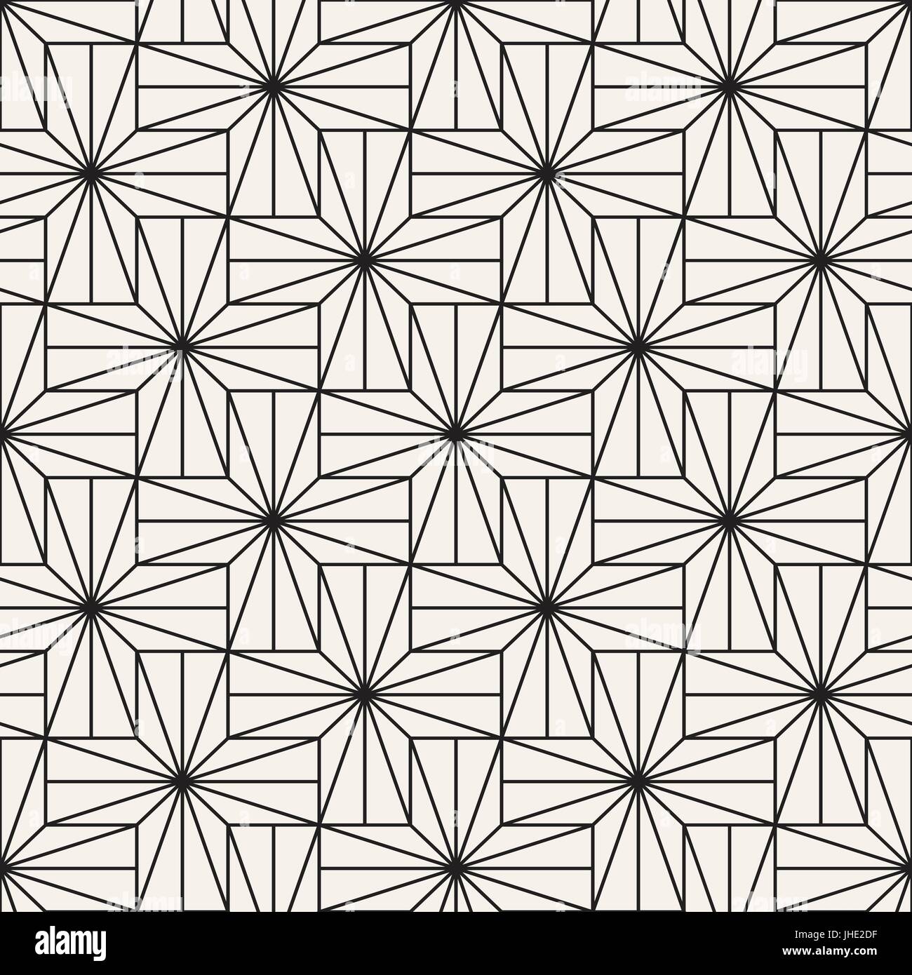 Vector seamless cross tiling pattern. Modern stylish geometric lattice ...