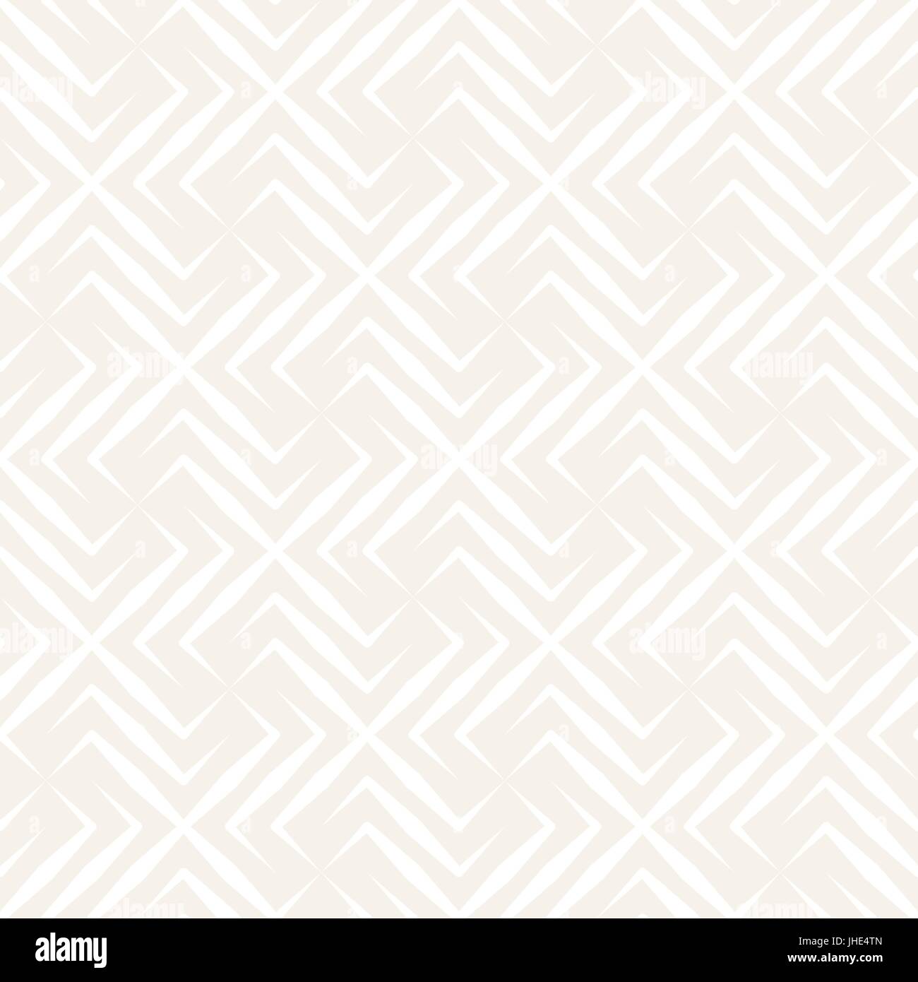 Vector seamless cross tiling pattern. Modern stylish geometric lattice ...