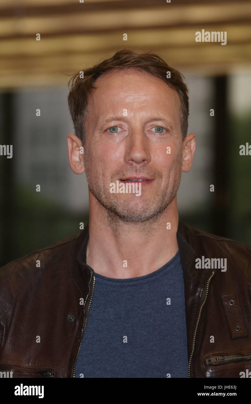 Photocall at Set of Tatort 'Dunkle Zeit' Featuring: Wotan Wilke ...