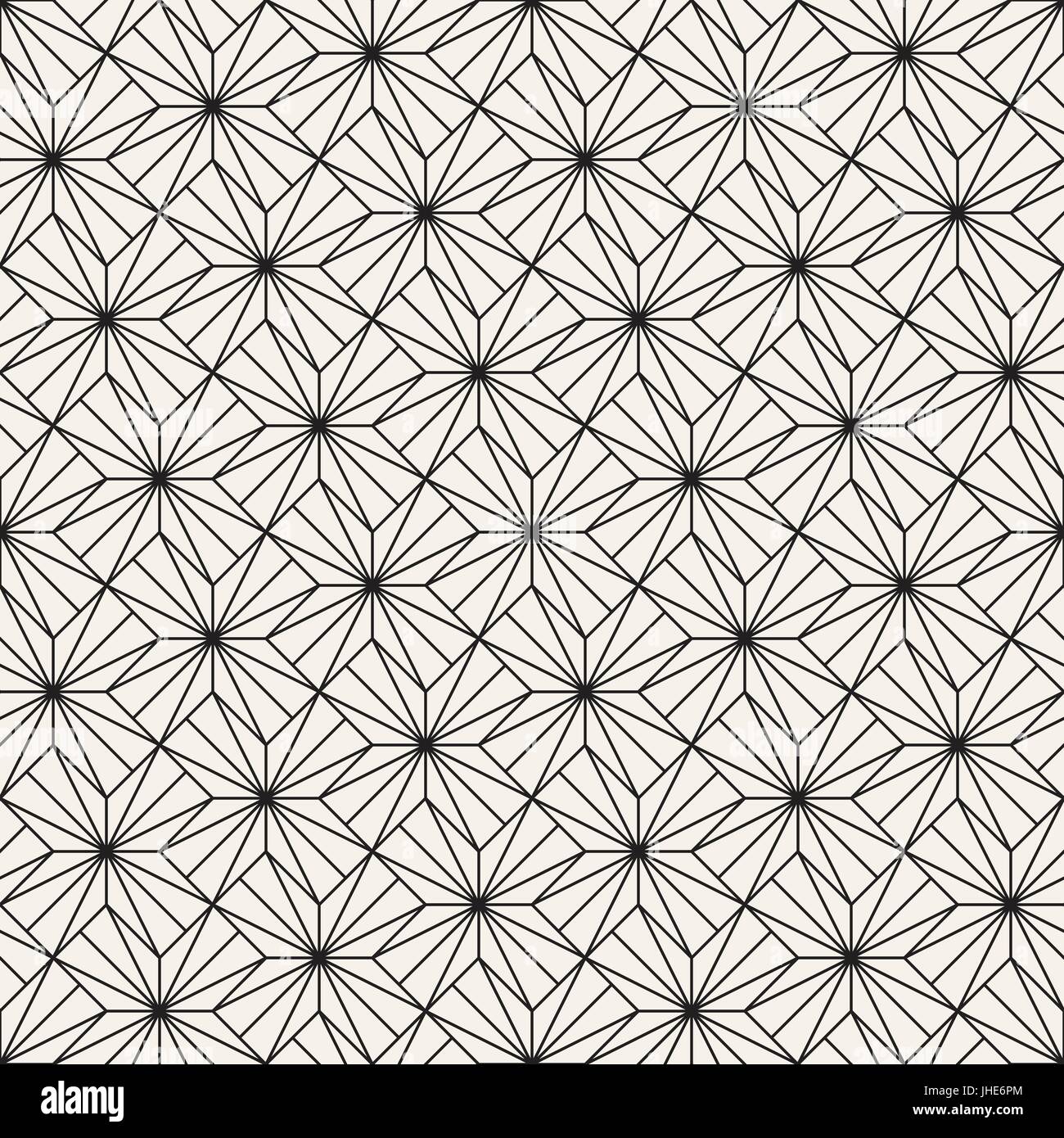 Vector seamless cross tiling pattern. Modern stylish geometric lattice ...