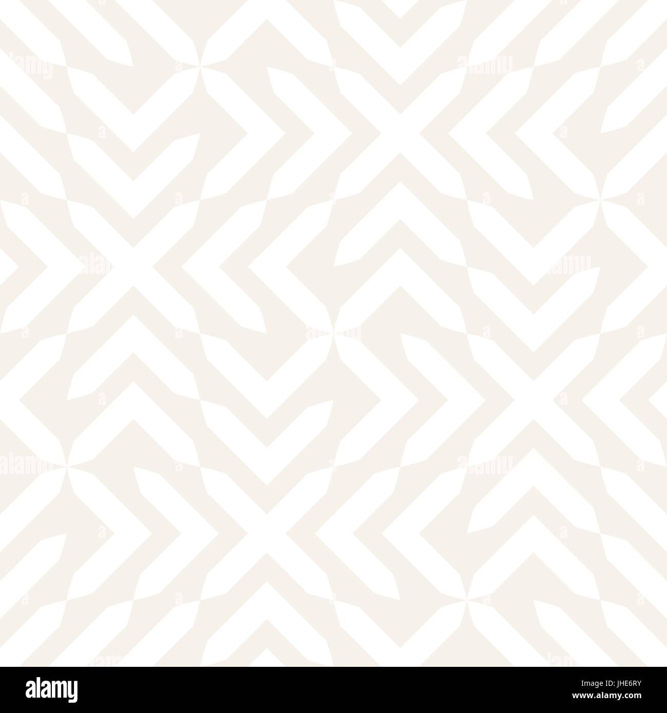 Vector seamless cross tiling pattern. Modern stylish geometric lattice ...