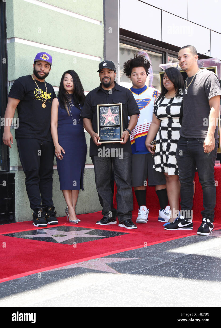 Ice Cube Honored With Star On The Hollywood Walk Of Fame Featuring: Ice ...