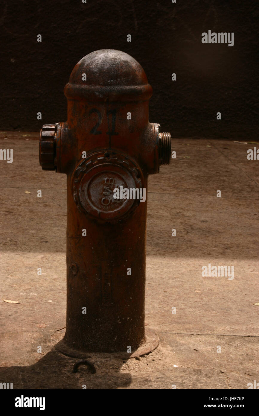 Hydrant, firefighter, Belém, Pará, Brazil Stock Photo - Alamy