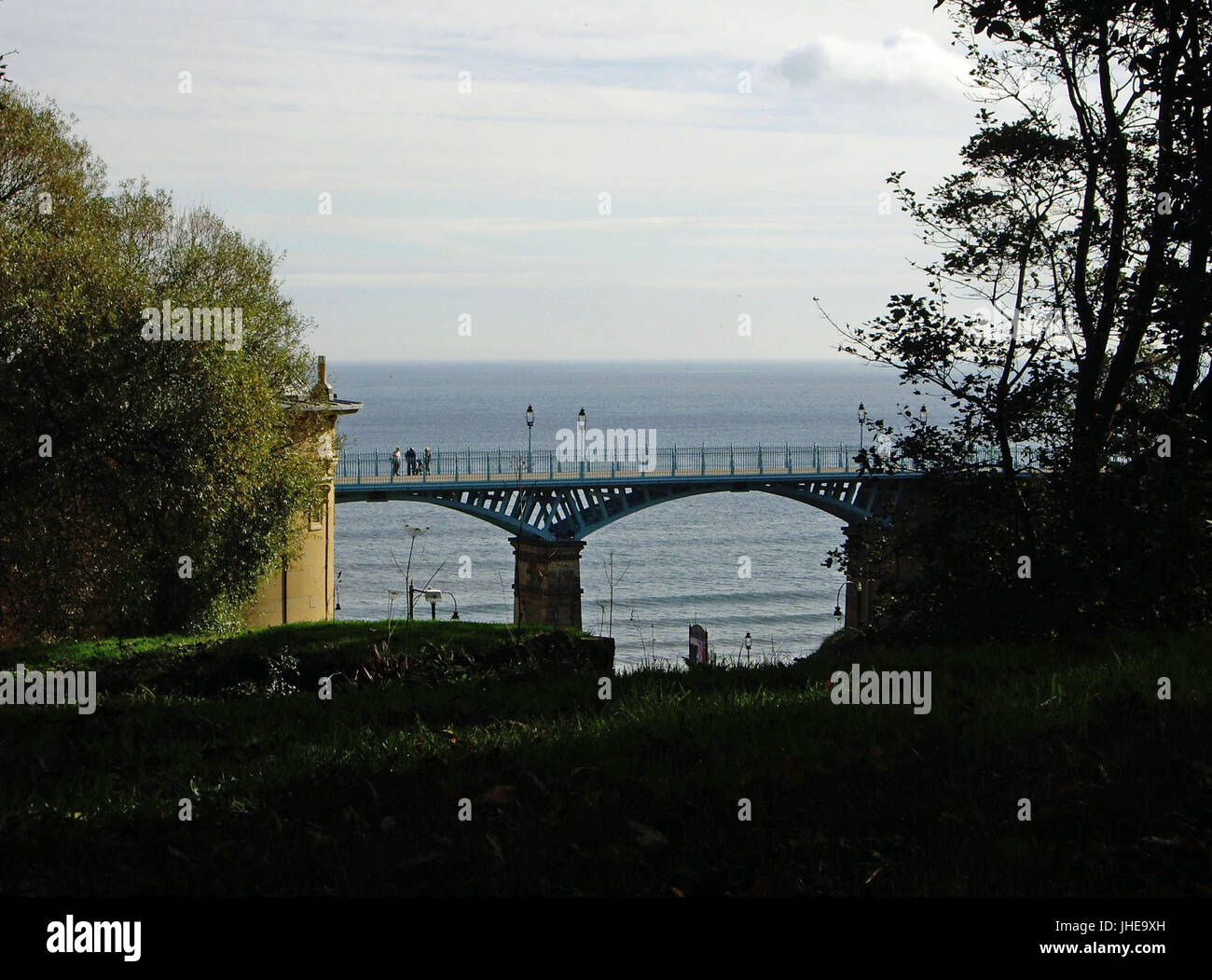 Scarborough - Spa Bridge Stock Photo - Alamy