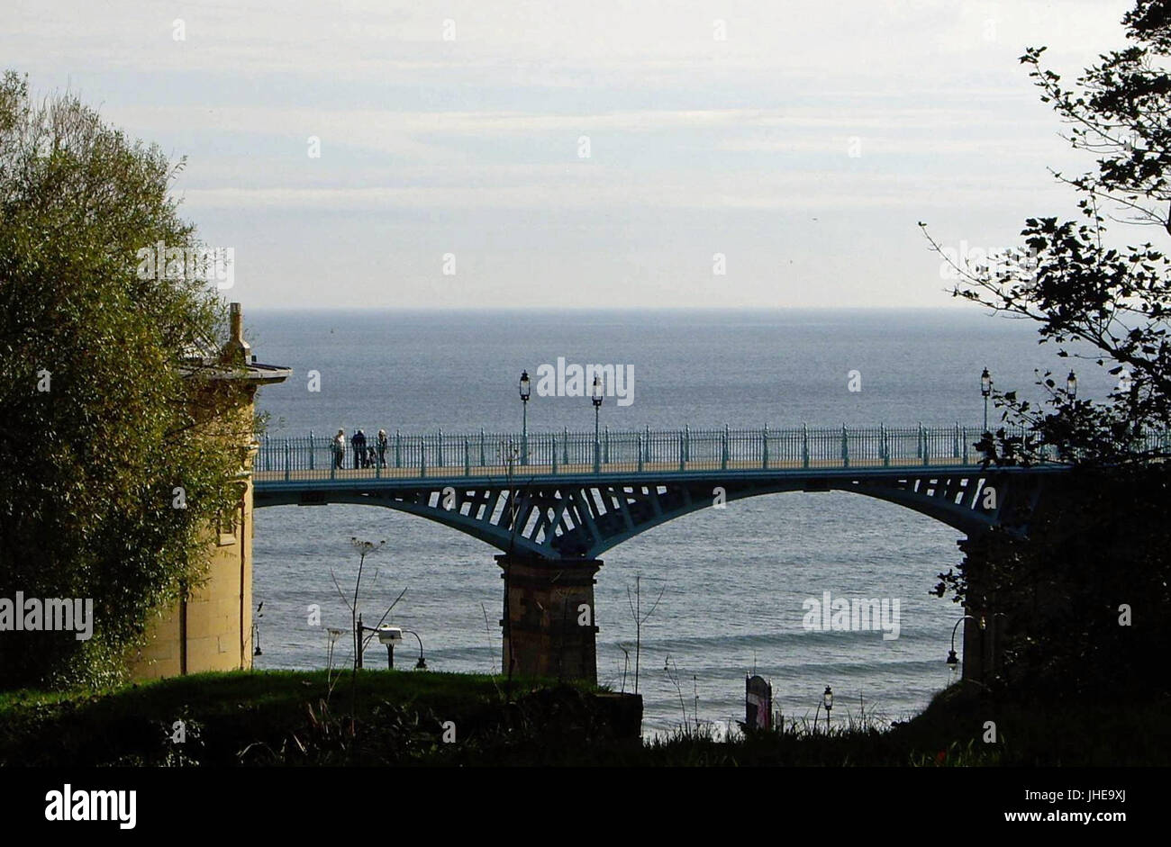 Scarborough - Spa Bridge Stock Photo - Alamy