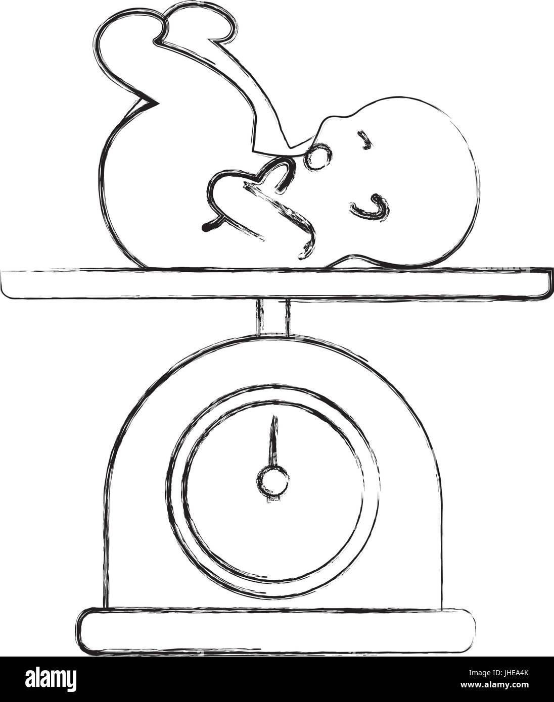 Child Weight Measurement High Resolution Stock Photography and Images ...