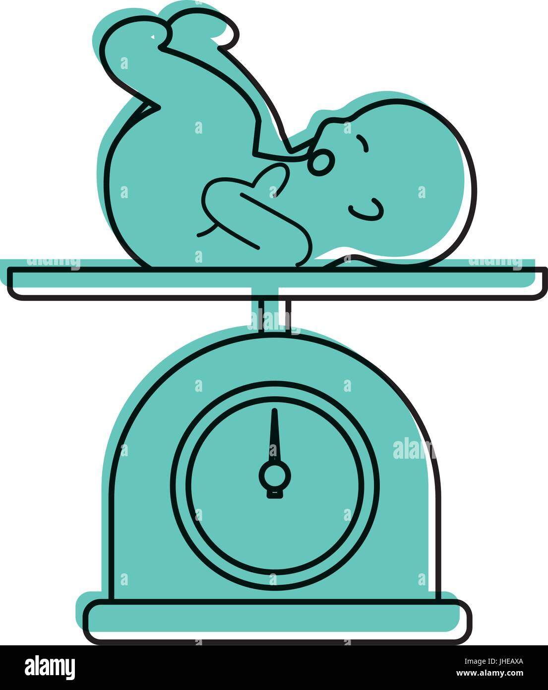 Child Weight Measurement High Resolution Stock Photography and Images ...