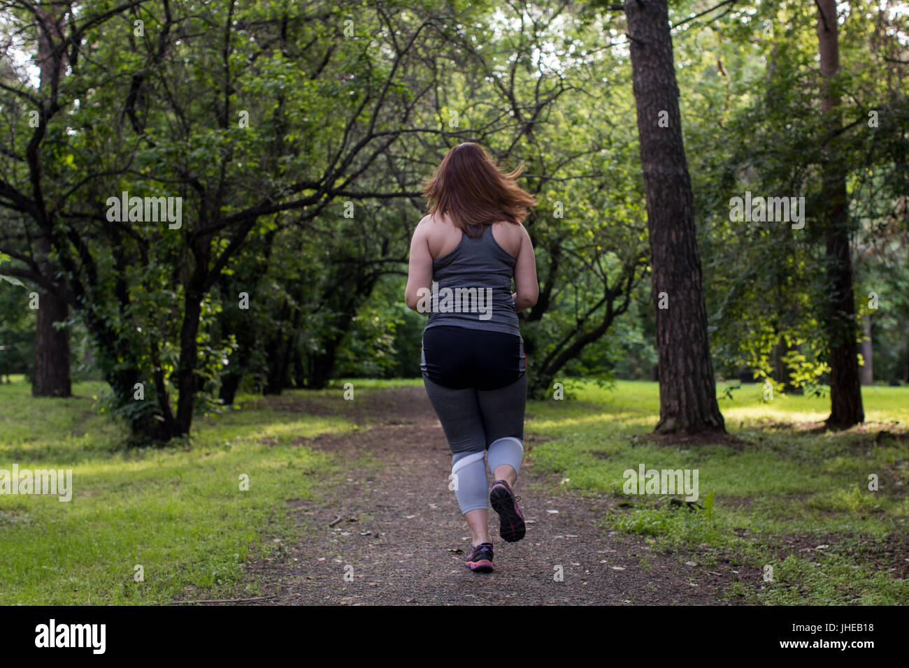 Fat jogger hi-res stock photography and images - Alamy