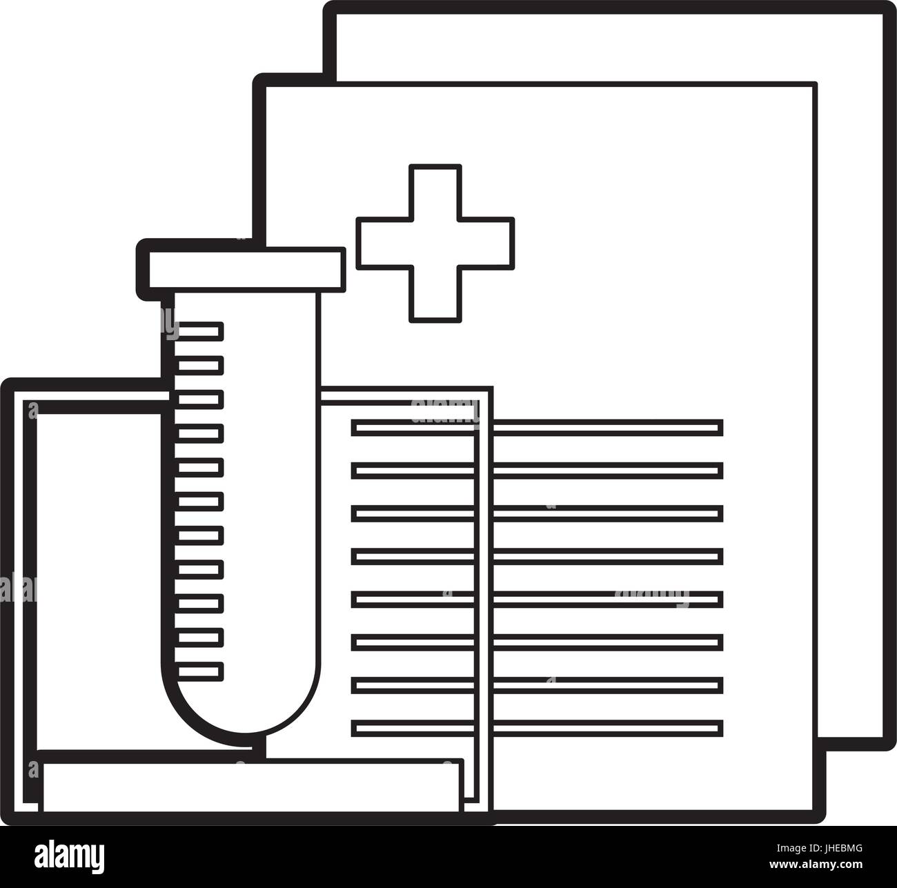 Medical glass tube document hi-res stock photography and images - Alamy