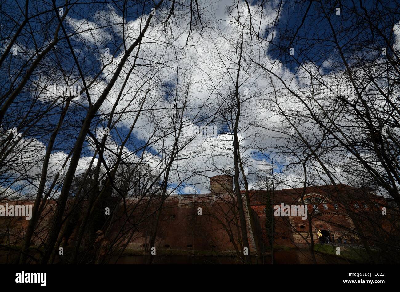 Impressions from the surroundings of Spandau Citadel in Berlin on April ...