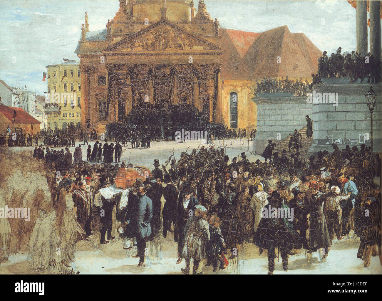Adolf Friedrich Erdmann von Menzel 005 Stock Photo - Alamy