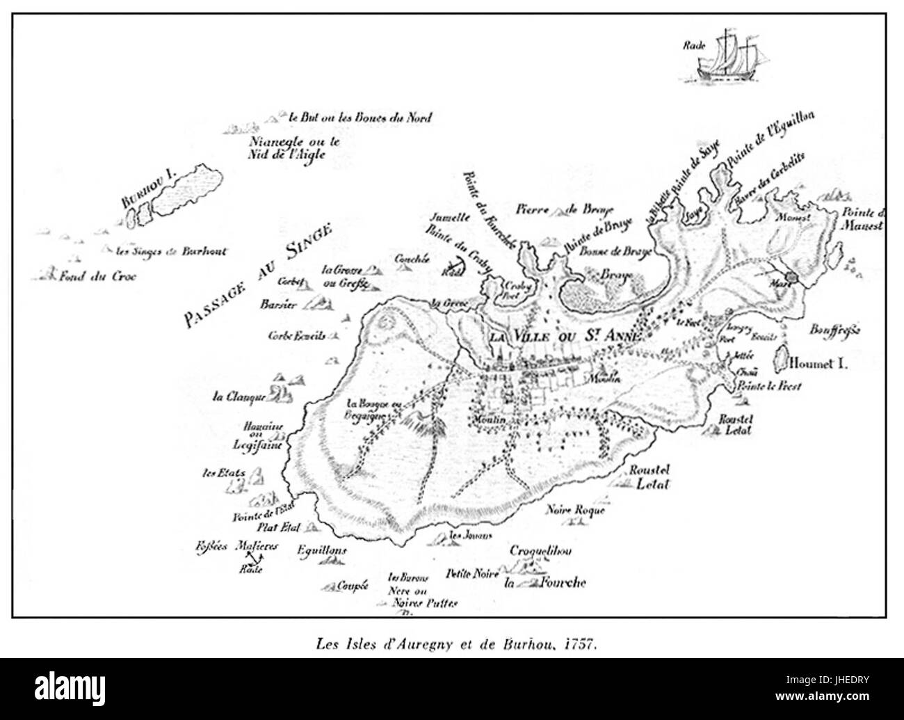 Alderney map Black and White Stock Photos & Images - Alamy