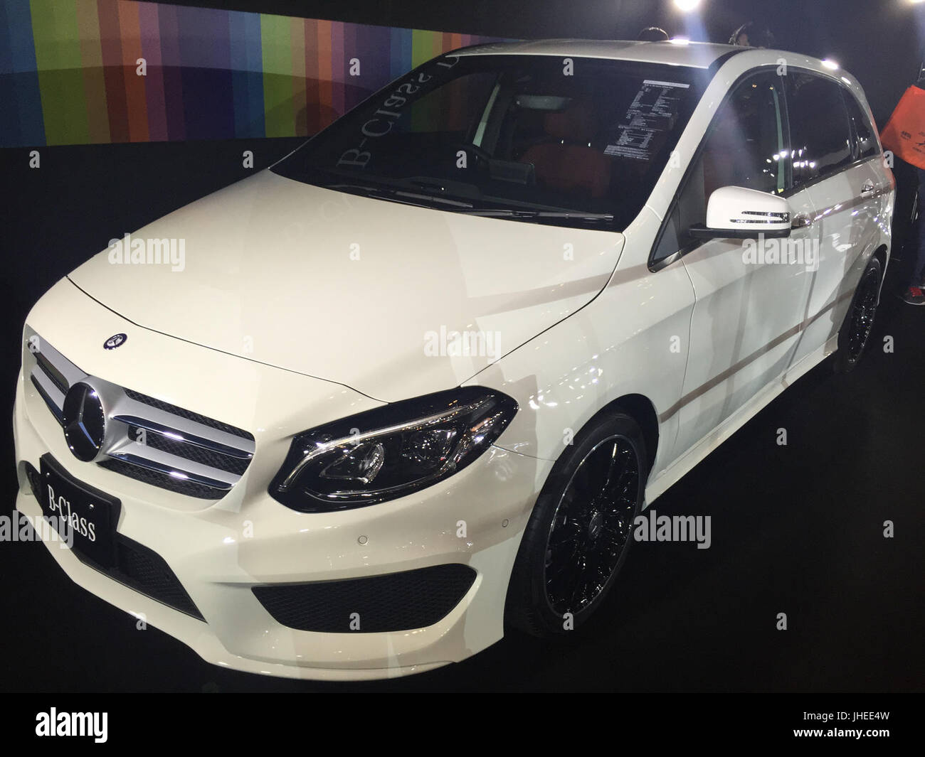 2015 Mercedes-Benz B180 Sports Edition Red front - Tokyo Auto Salon ...