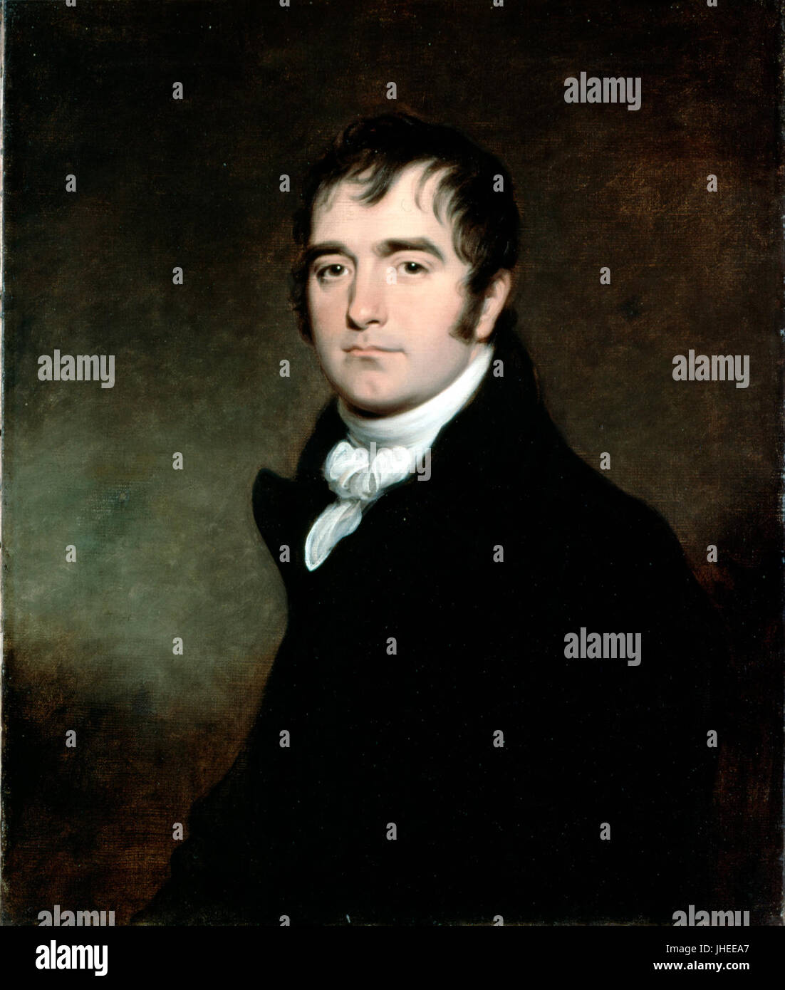 Oliver, Archer James - The Reverend Ozias Thurston Linley Stock Photo ...