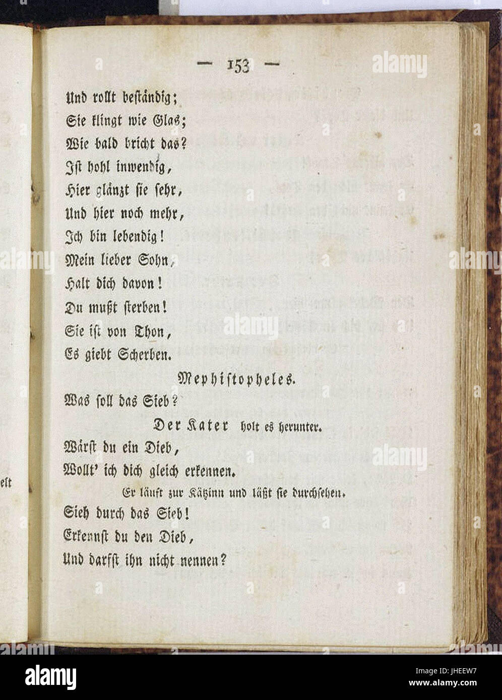 Faust I (Goethe) 153 Stock Photo - Alamy