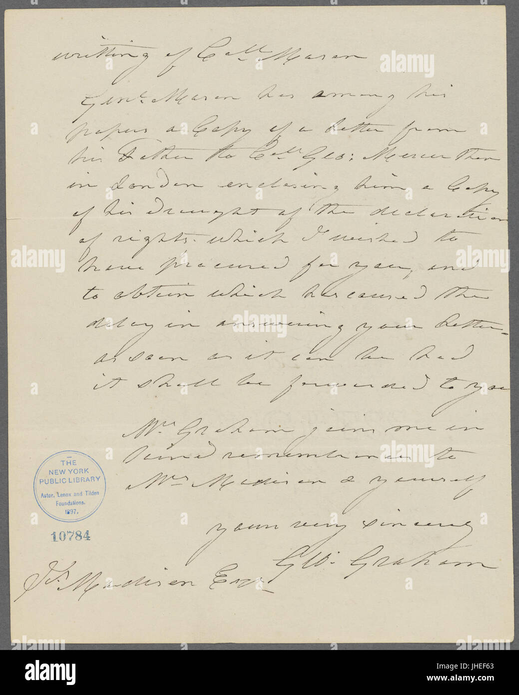 George graham hi-res stock photography and images - Alamy