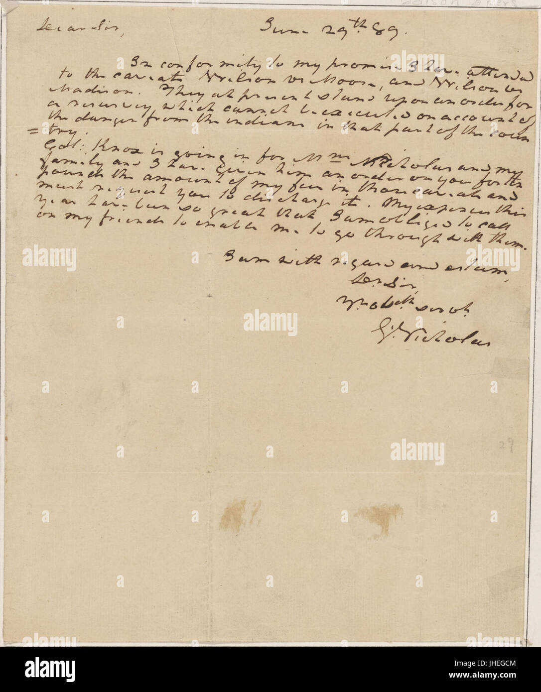 George nicholas hi-res stock photography and images - Alamy