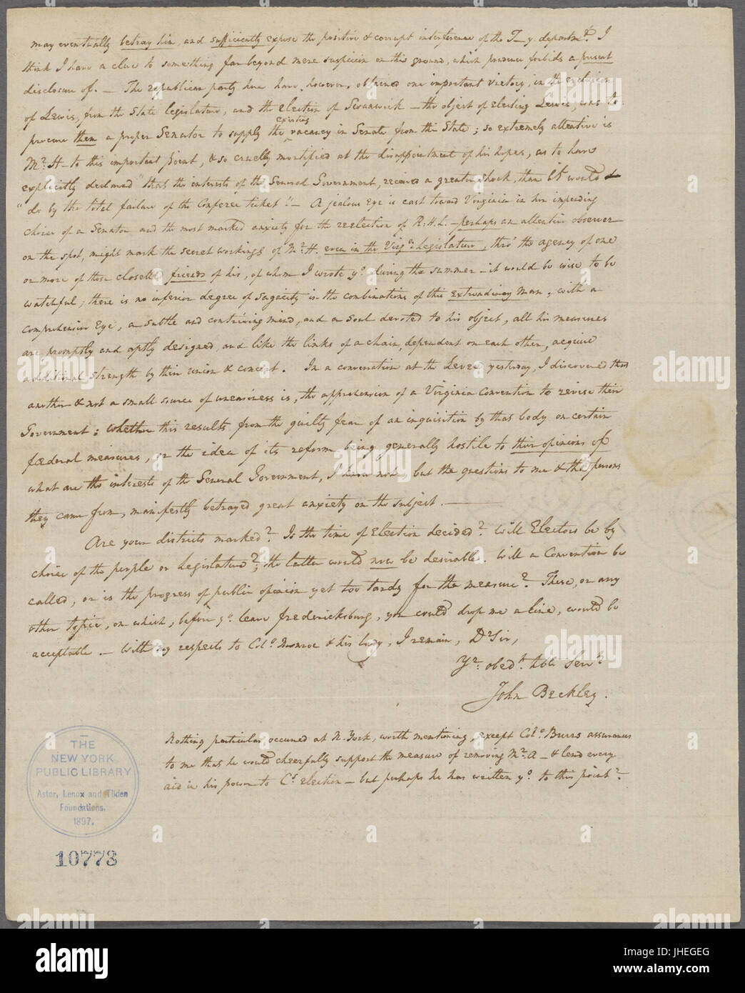 This document from October 17, 1792, provides a historical account from ...