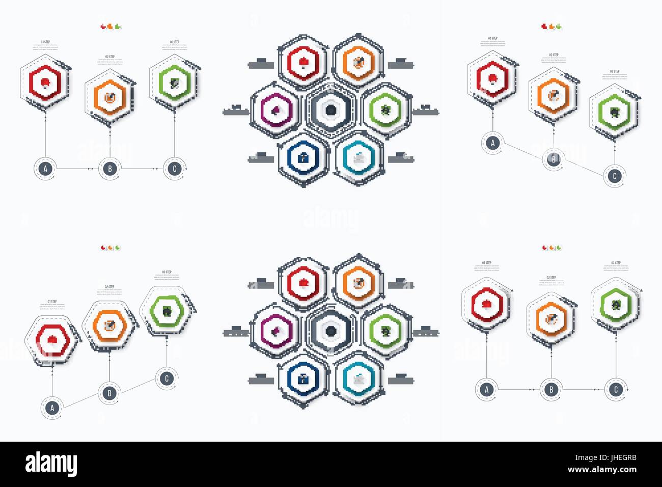 Set with infographics Stock Vector Image & Art - Alamy