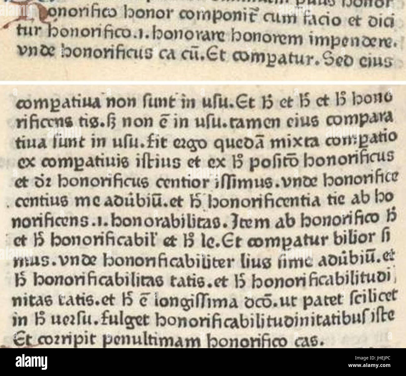 Johannes Balbus - Catholicon - 1460 Gutenberg edition ...