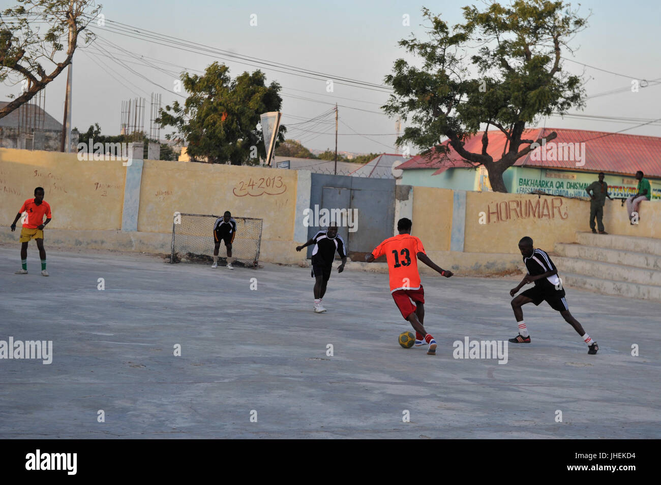 Football match police hi-res stock photography and images - Alamy