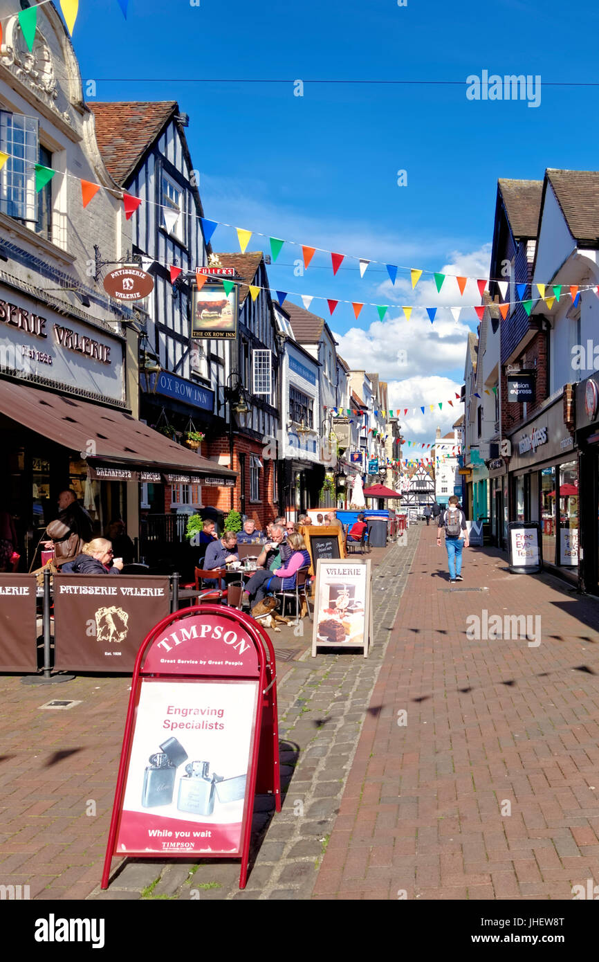 Butcher Row, Salisbury, Wiltshire, United Kingdom Stock Photo - Alamy