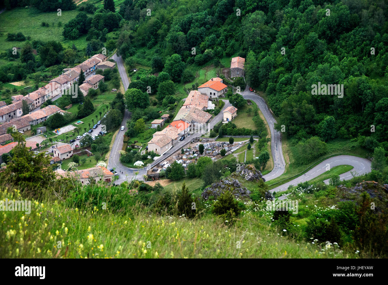 Montségur france hi-res stock photography and images - Alamy