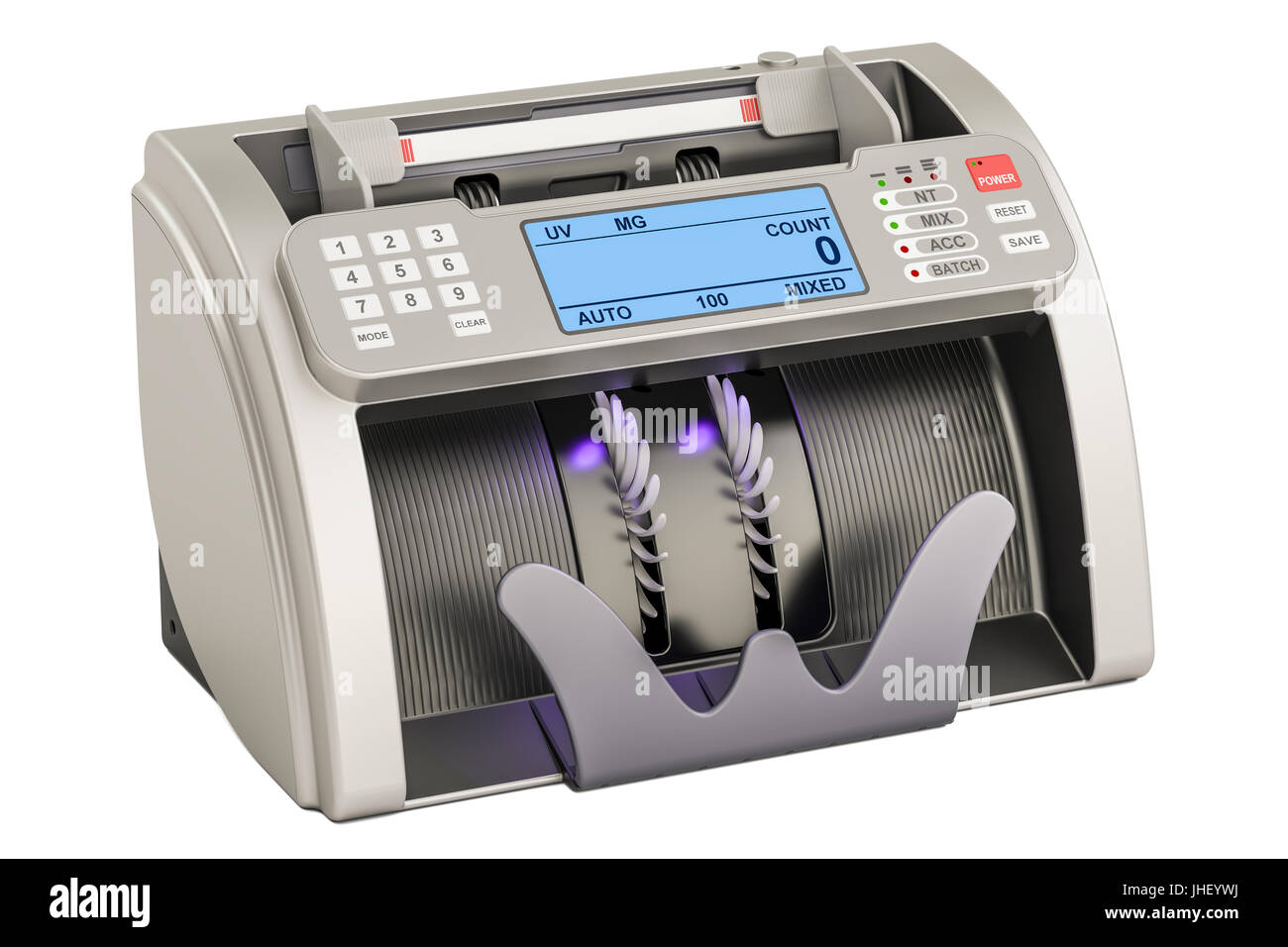 Modern cash counting machine hi-res stock photography and images - Alamy
