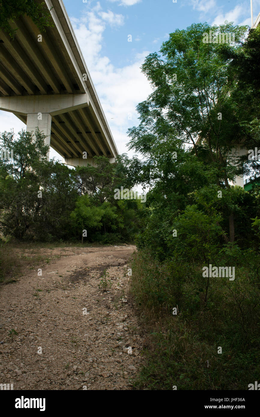 Barton creek pedestrian bridge hi-res stock photography and images - Alamy