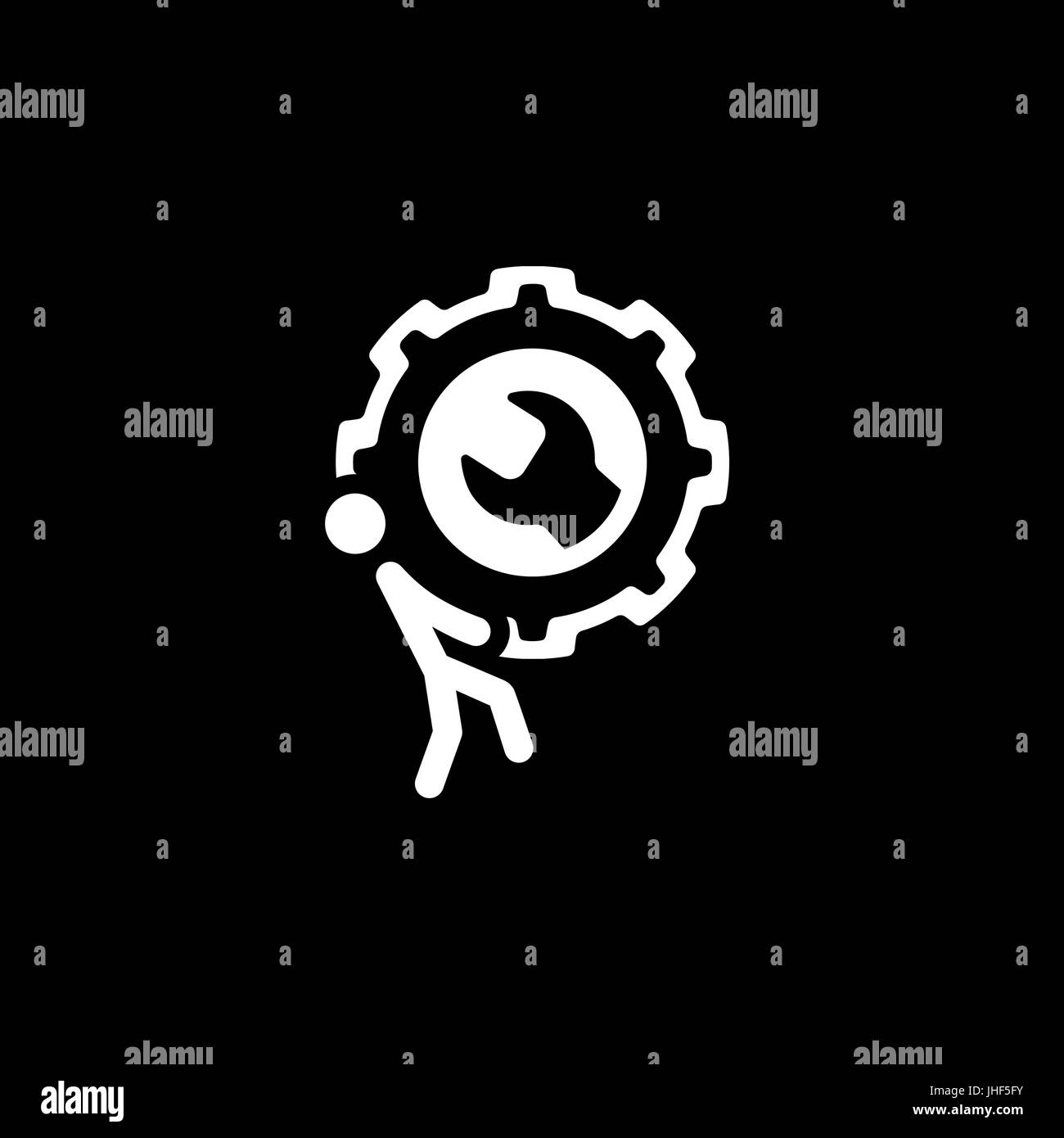 Maintenance icon hi-res stock photography and images - Alamy