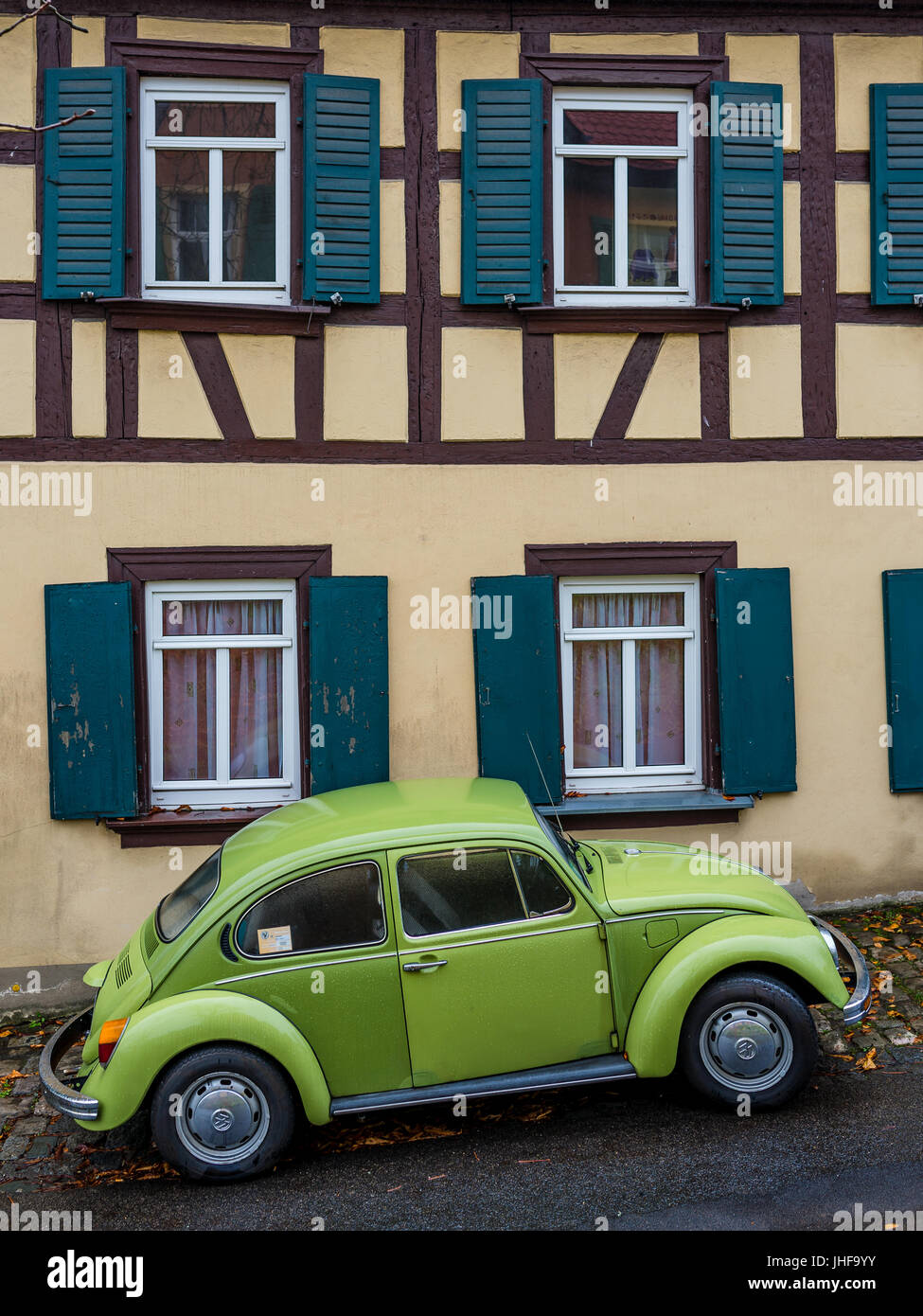 Old vw beetle hi-res stock photography and images - Alamy