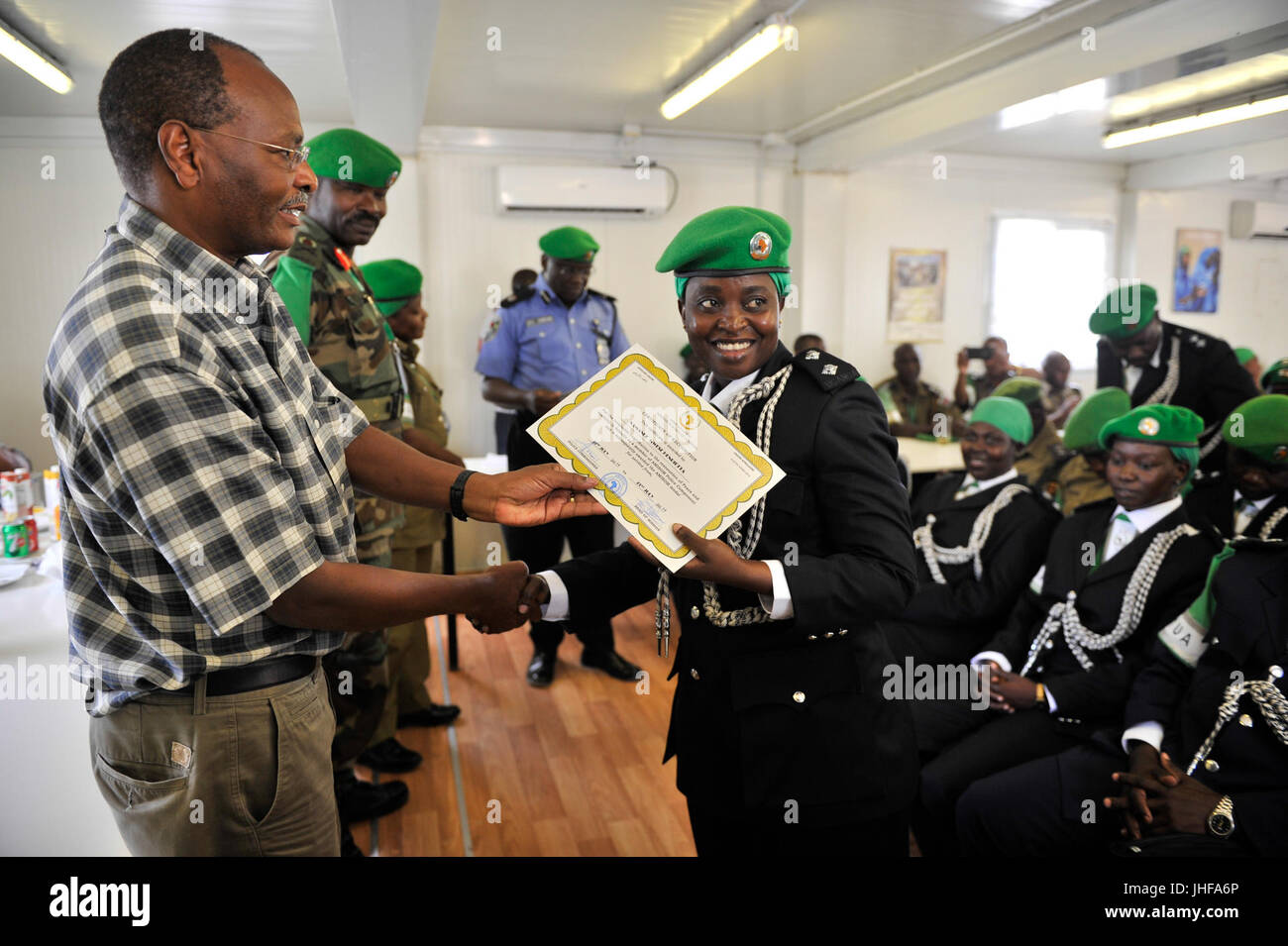2015 18 Uganda Police Farewell Ceremony-10 (19802907551 Stock Photo - Alamy