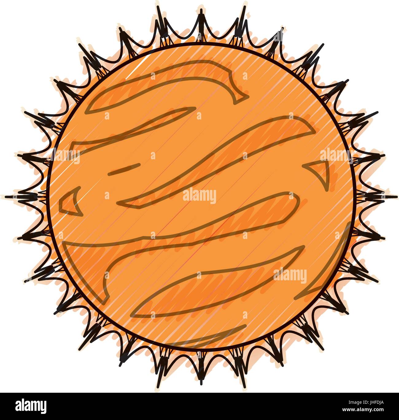 Sun isolated solar system icon vector illustration graphic design Stock ...