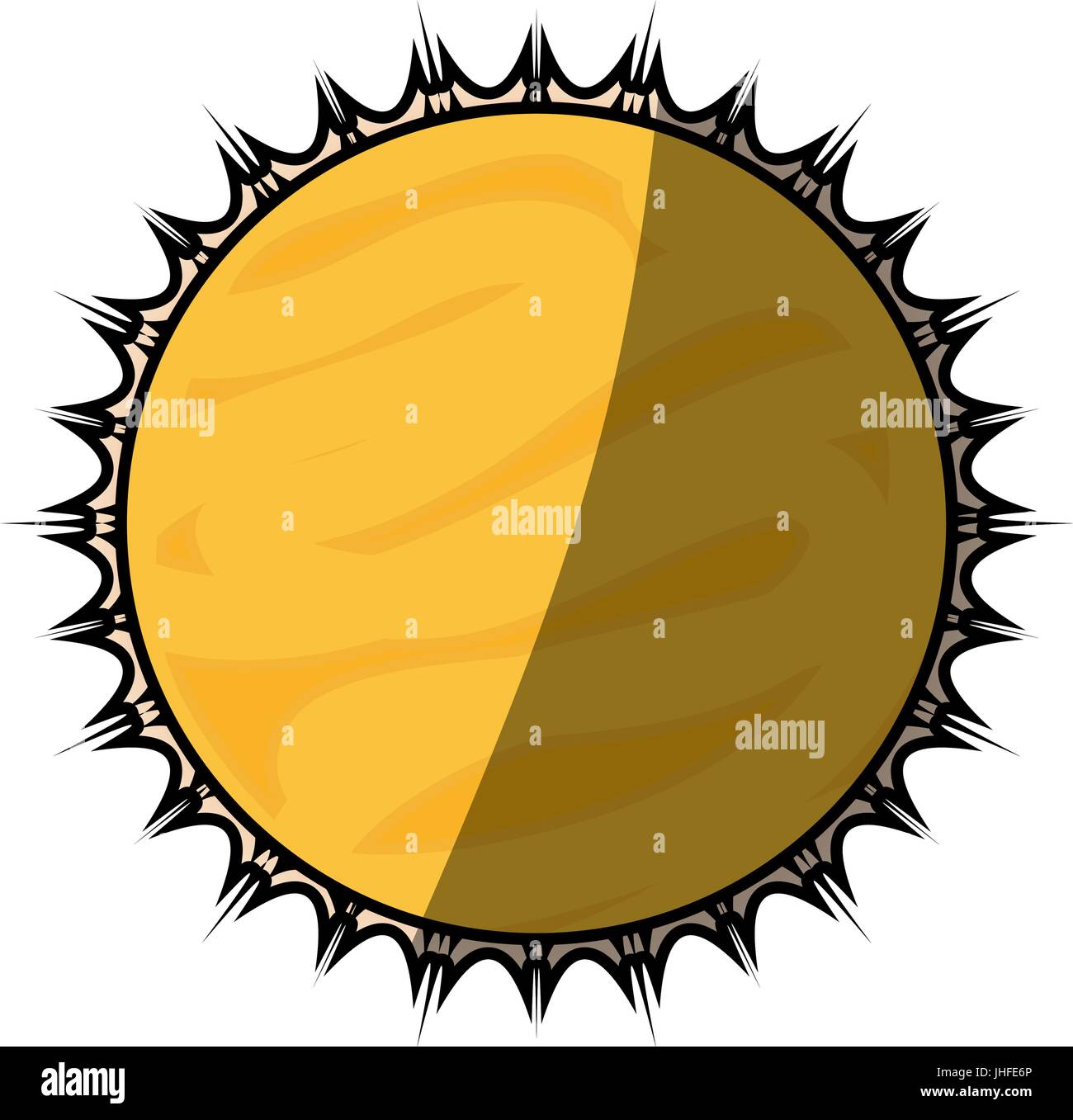 Sun isolated solar system icon vector illustration graphic design Stock ...