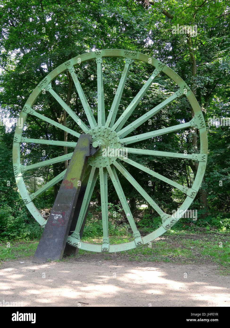 20150819 Reuzenrad park Het Engelse Werk Zwolle Stock Photo - Alamy