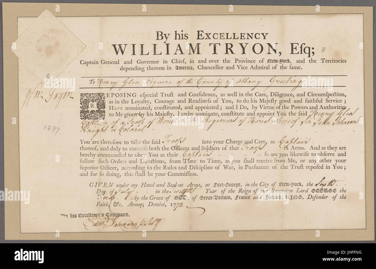 William tryon hi-res stock photography and images - Alamy